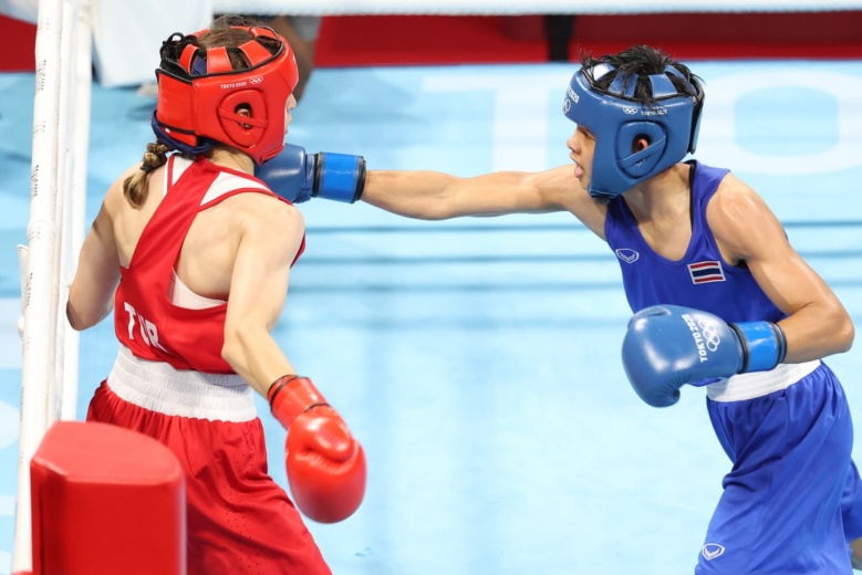 "เฟี้ยว" จุฑามาศ พ่าย ชกสาวตุรกี ร่วงรอบ 8 คน