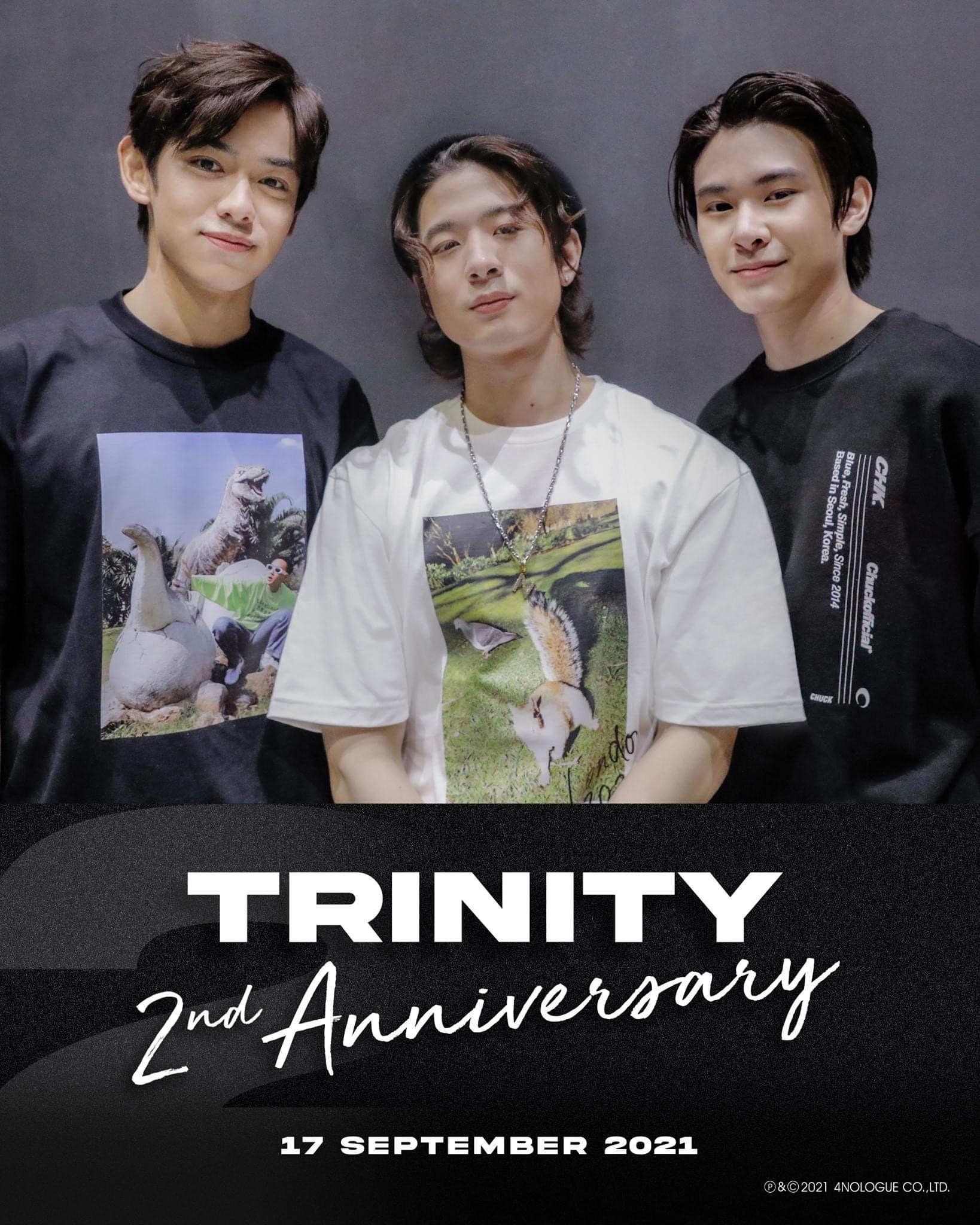 ไวมาก “TRINITY” เดบิวต์ครบ 2 ปี หนุ่มๆเตรียมความพิเศษรอแฟนๆ