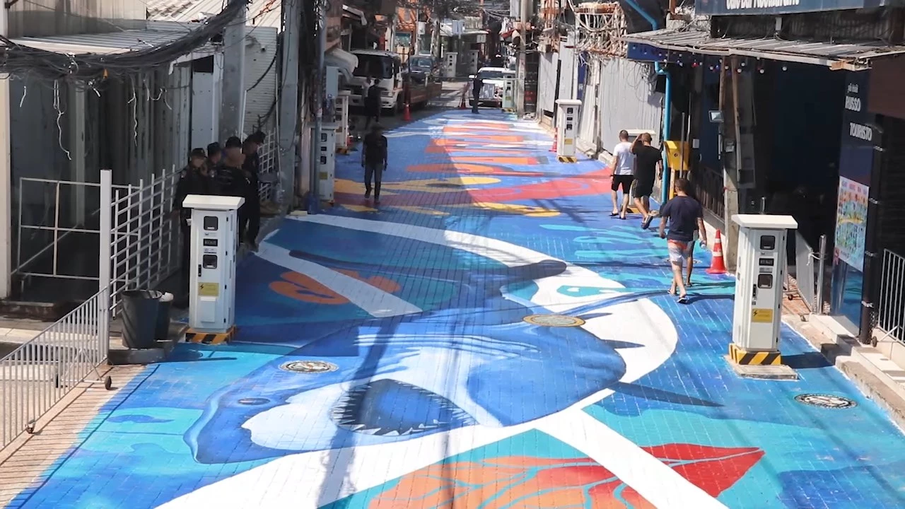 พัทยา จัดสร้างงาน Street Art บนถนน Walking Street