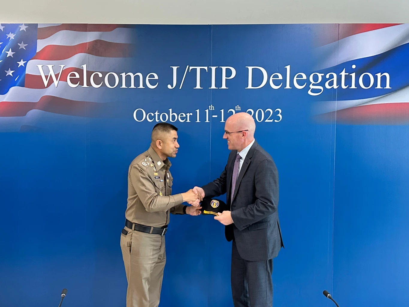 ตำรวจไทยพร้อมปราบปราม 'การค้ามนุษย์' กับสหรัฐอเมริกา