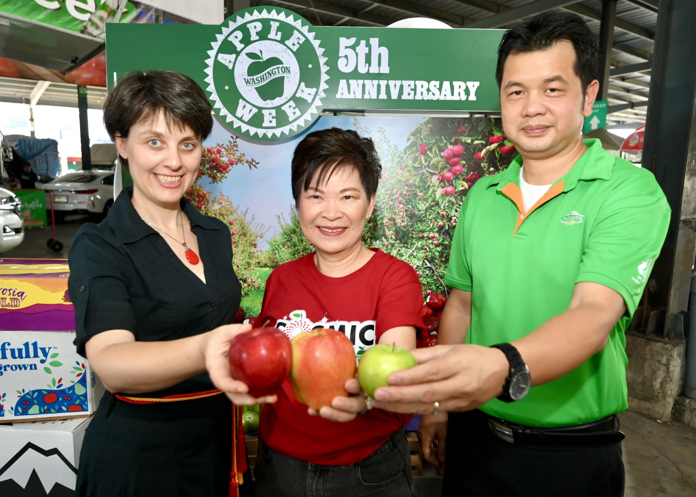 'ตลาดไท' ผนึก 'วอชิงตันแอปเปิล' จัด 'Global Washington Apple Week 2023'