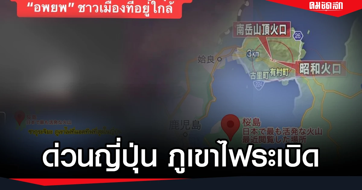 Japan's highest alert after volcanic eruption Sakurajima Volcano – Archyde