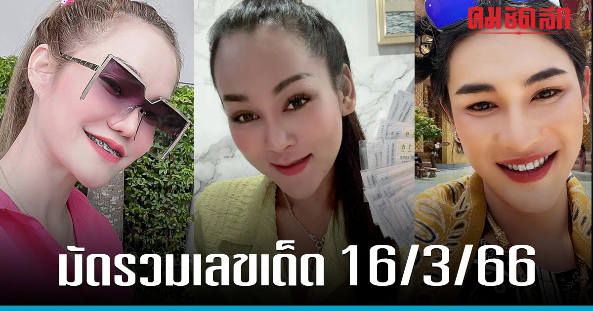 'เลขเด็ดงวดนี้' รวมเลขเด็ด 3 เจ้าแม่ เลขปฏิทิน ทะเบียนรถ รีบส่องก่อน หวยออก