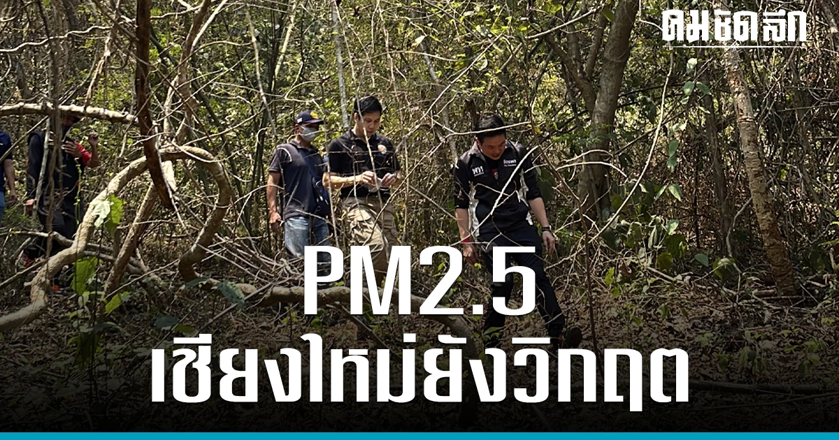 ค่า ‘ฝุ่นPM2.5’ เชียงใหม่ยังวิกฤต ‘จักรพล’ ย้ำเร่งตั้งสำนักดับไฟป่า | คมชัดลึก